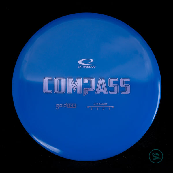 Gold Ice Compass – Double Helix Disc Sports
